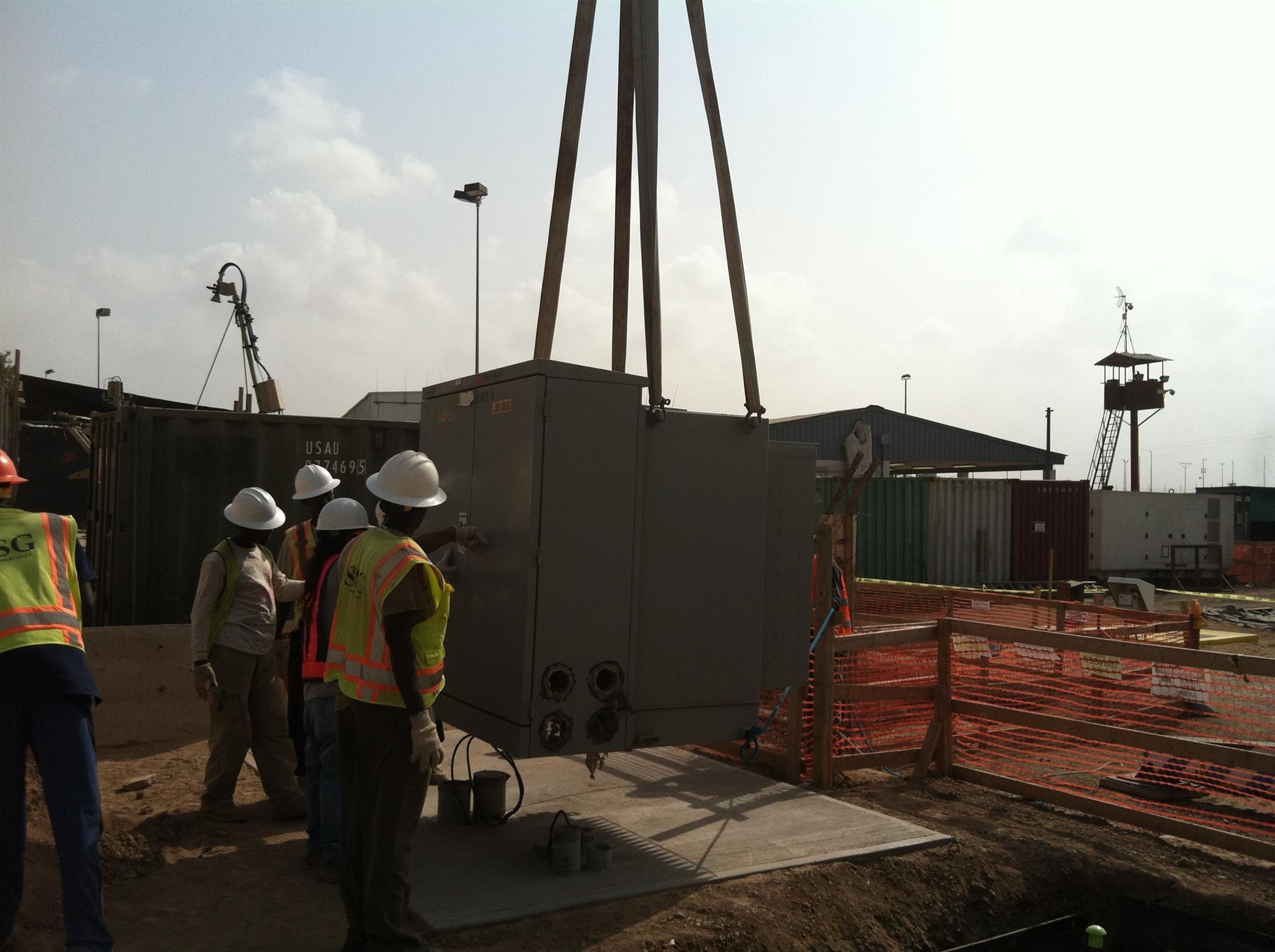 Relocate Generators & Install ATS Roof at 650 Compound - FW Contracting